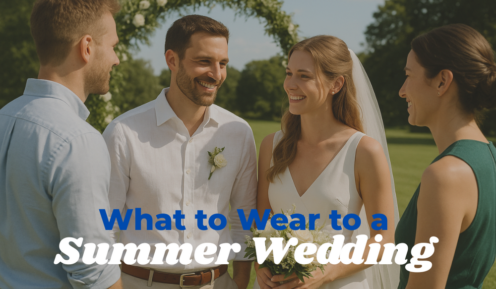 What to Wear to a Summer Wedding | NØLSON Men's Style Guide